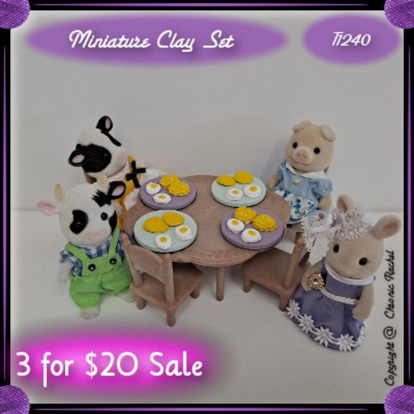 Homemade | Toys | 2pack Waffles And Sunnysideupegg Set With Pastel Foam ...